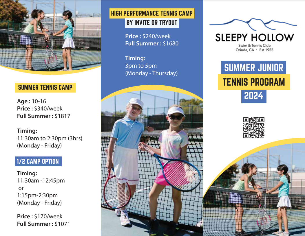 Summer Junior Tennis Program