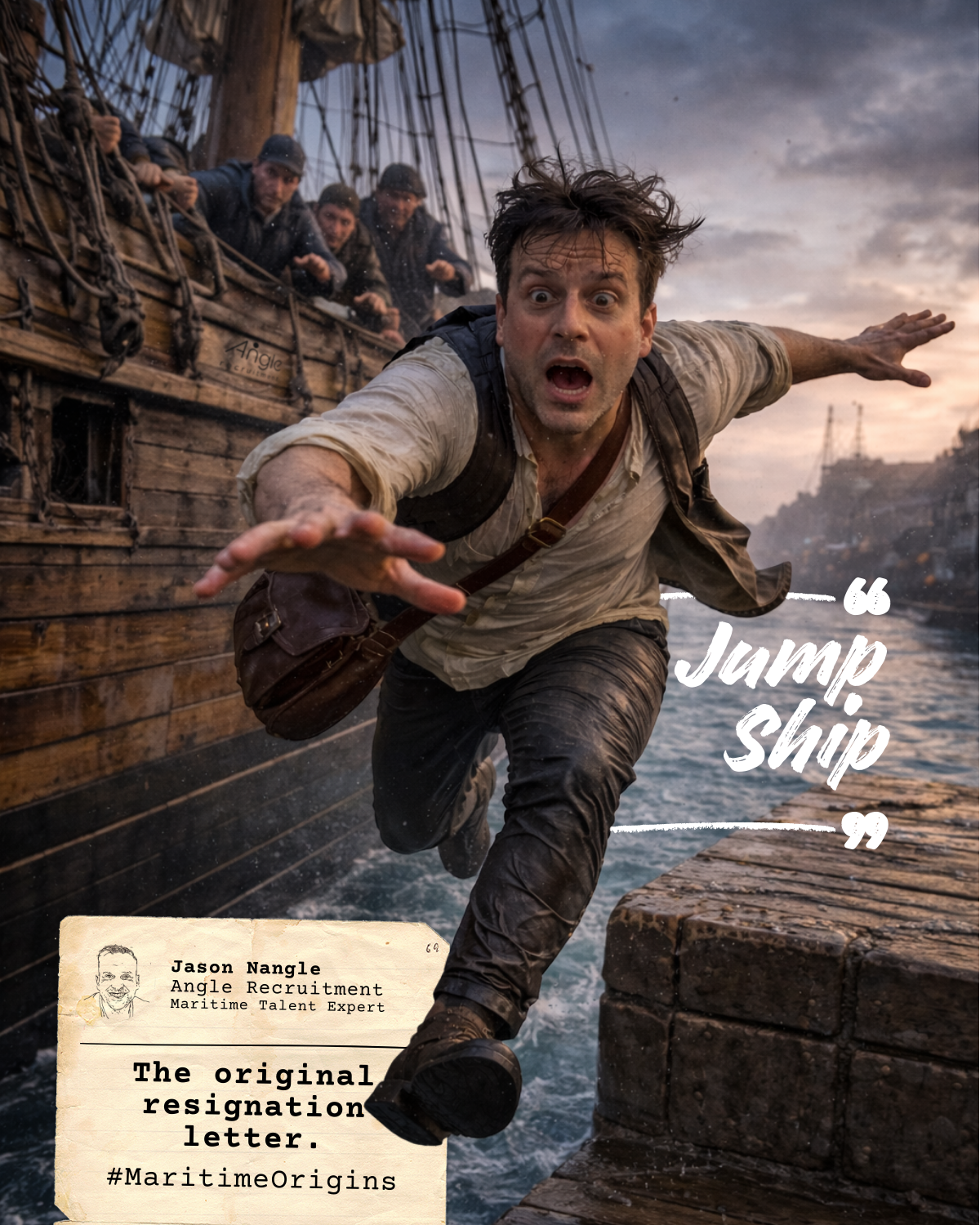 Jump Ship ⛴️ The Maritime Origin of Leaving Suddenly
