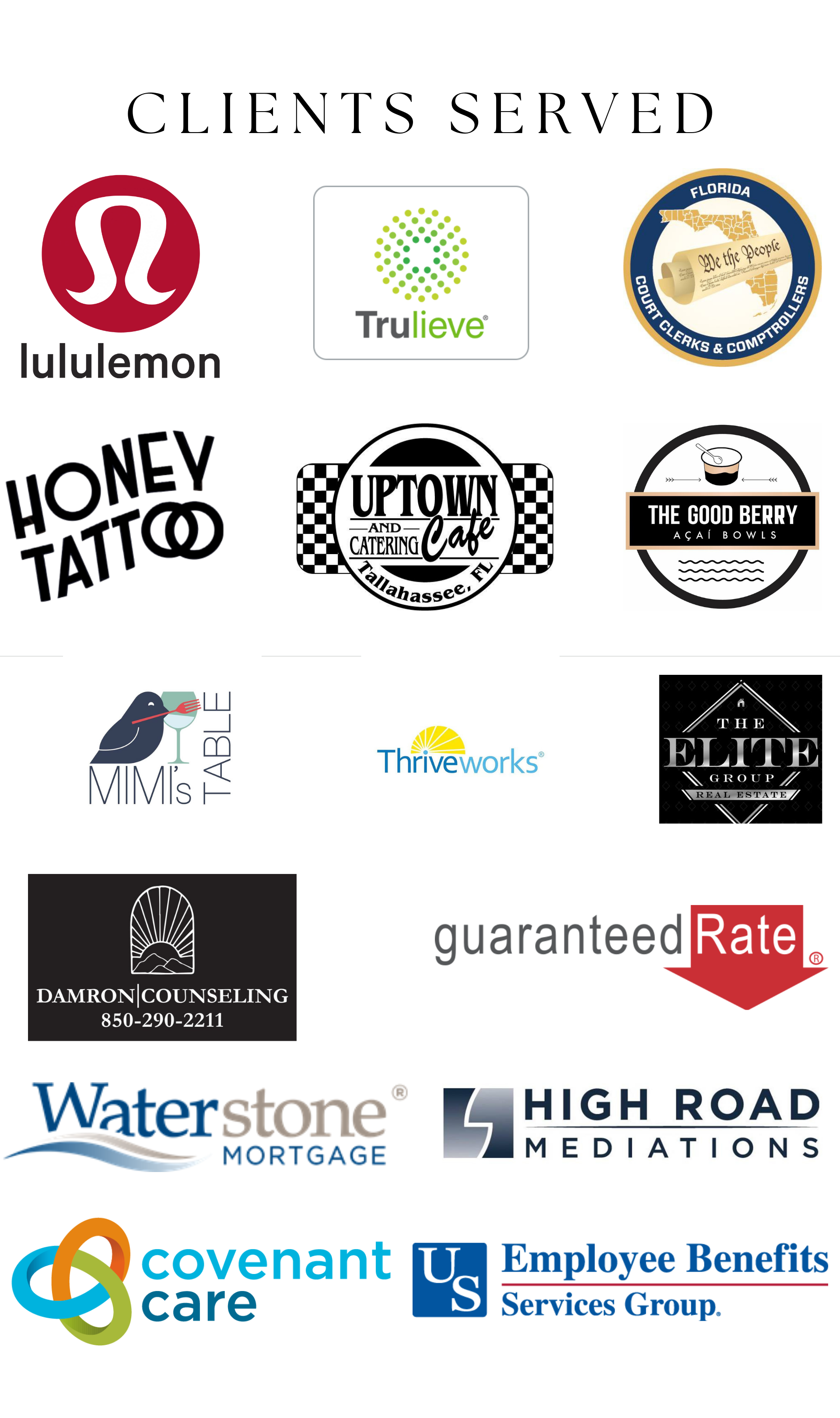 Testimonials | Larson Park Realty | Tallahassee, FL