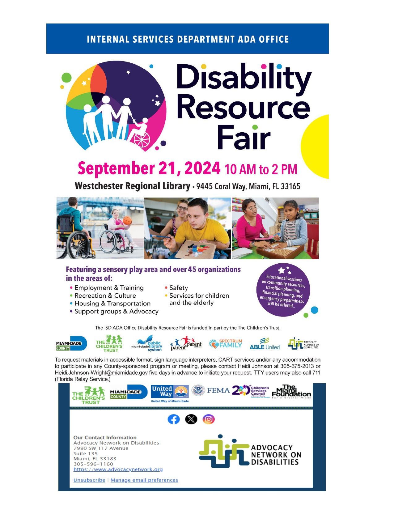 Disability Resource Fair