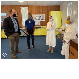 Dr. Jim Rigg visit at the Marian Center