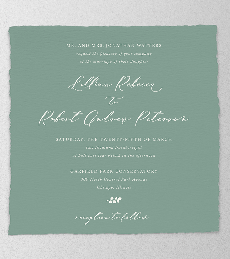 Palette Sample Pack Invitation