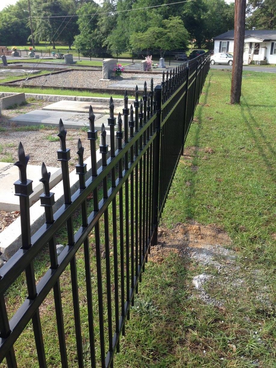 Ornamental aluminum/steel Installation | Byron Fence