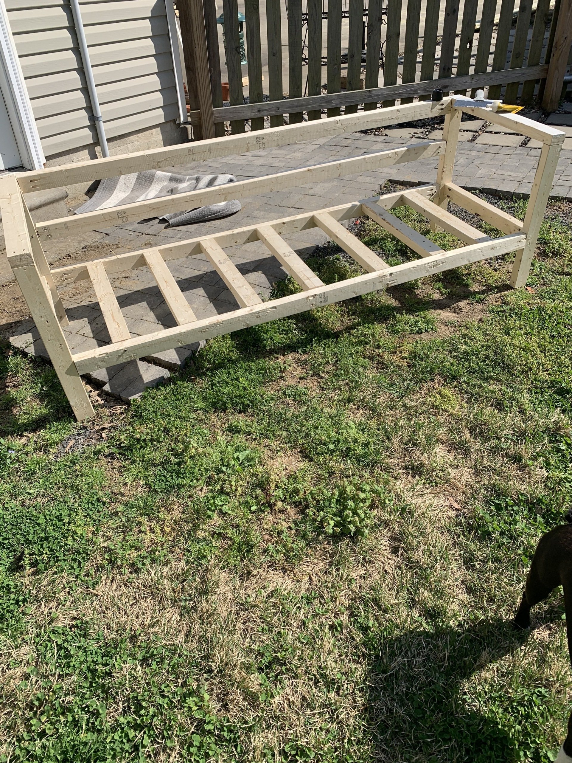 DIY Outdoor Sofa