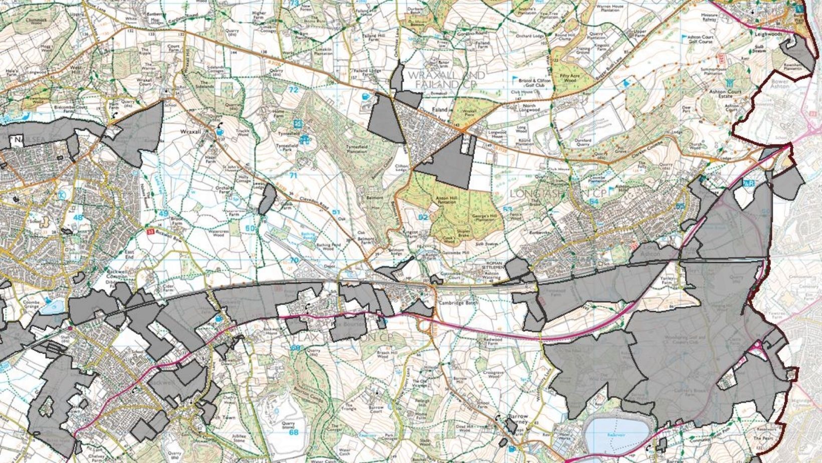 North Somerset Council Local Plan 5000 houses for the Green Belt