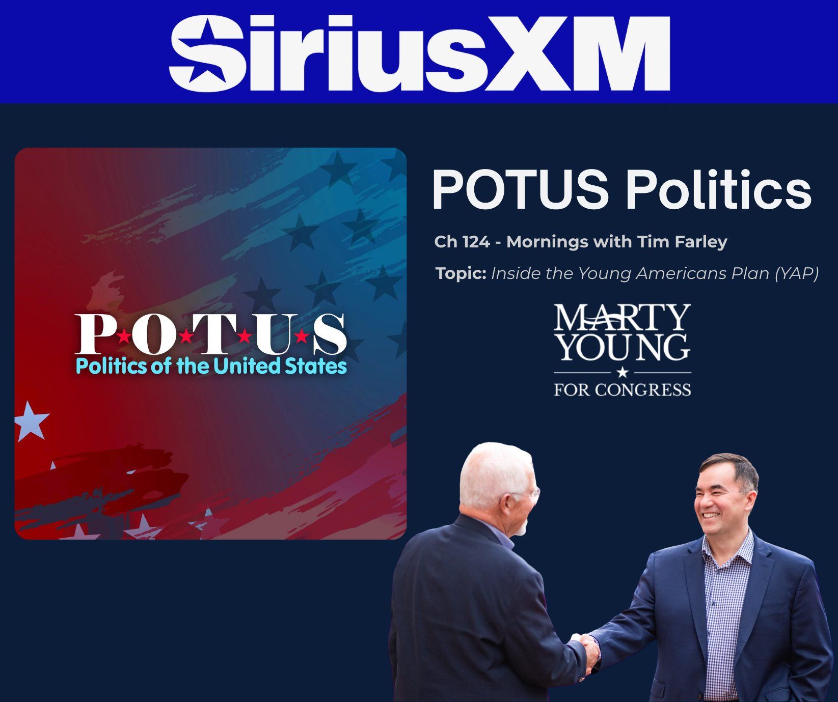 Sirius XM POTUS Radio - Inside the Young Americans Plan
