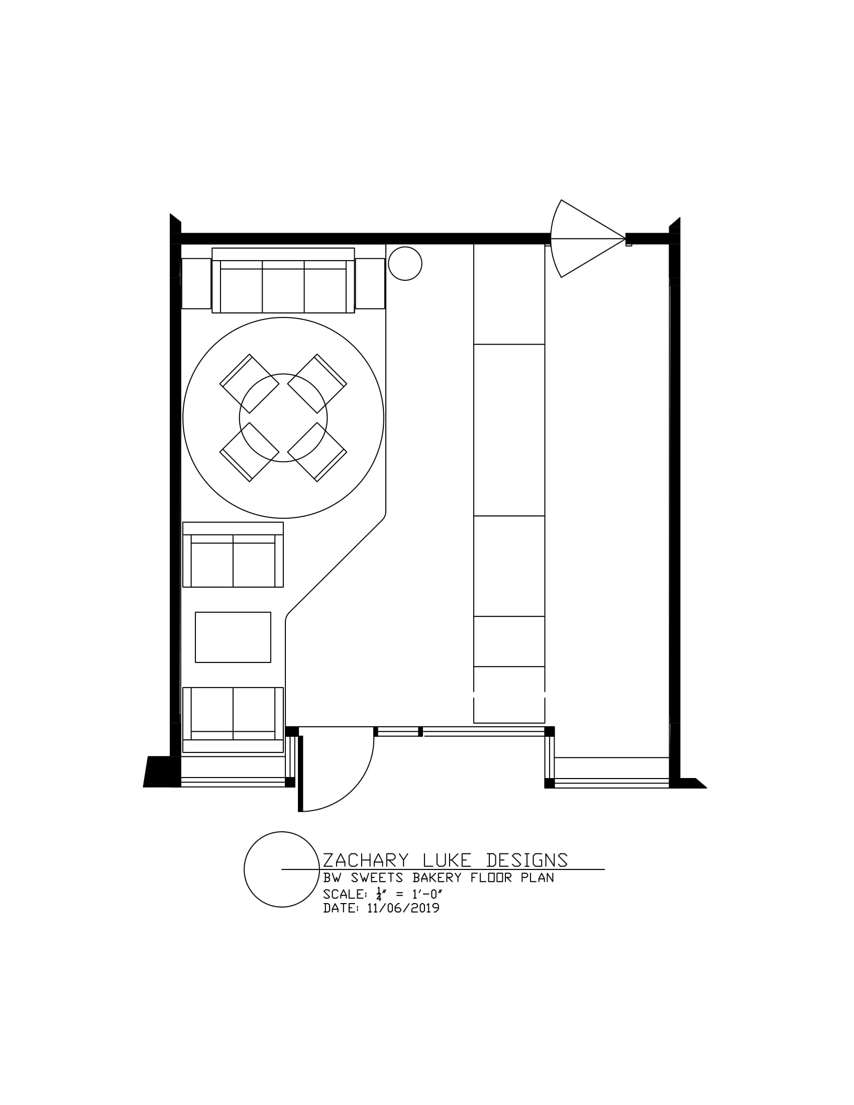 AutoCAD Drawings Gallery | Zachary Luke Designs in Charlotte, NC