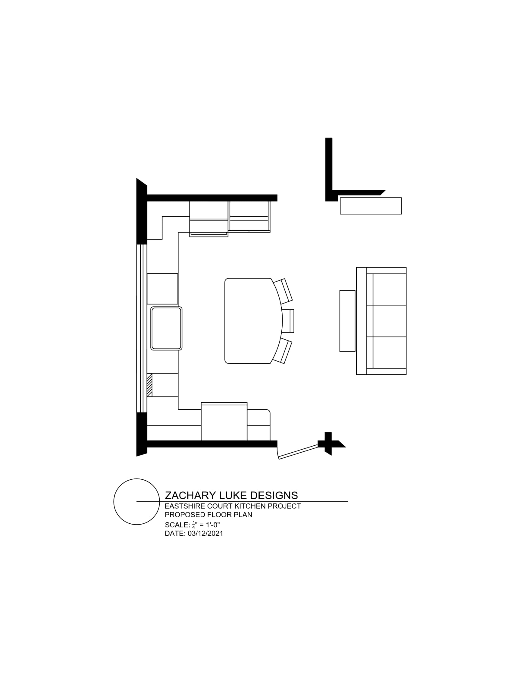 AutoCAD Drawings Gallery | Zachary Luke Designs in Charlotte, NC