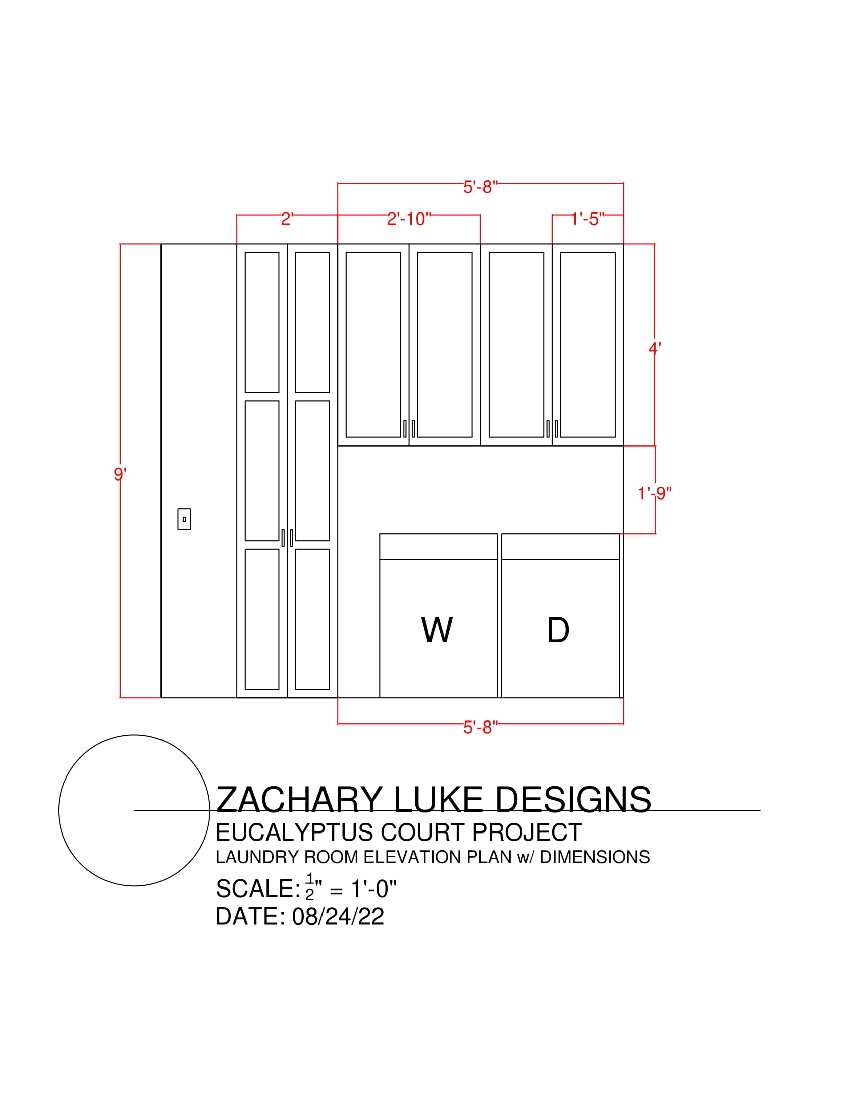 AutoCAD Drawings Gallery | Zachary Luke Designs in Charlotte, NC