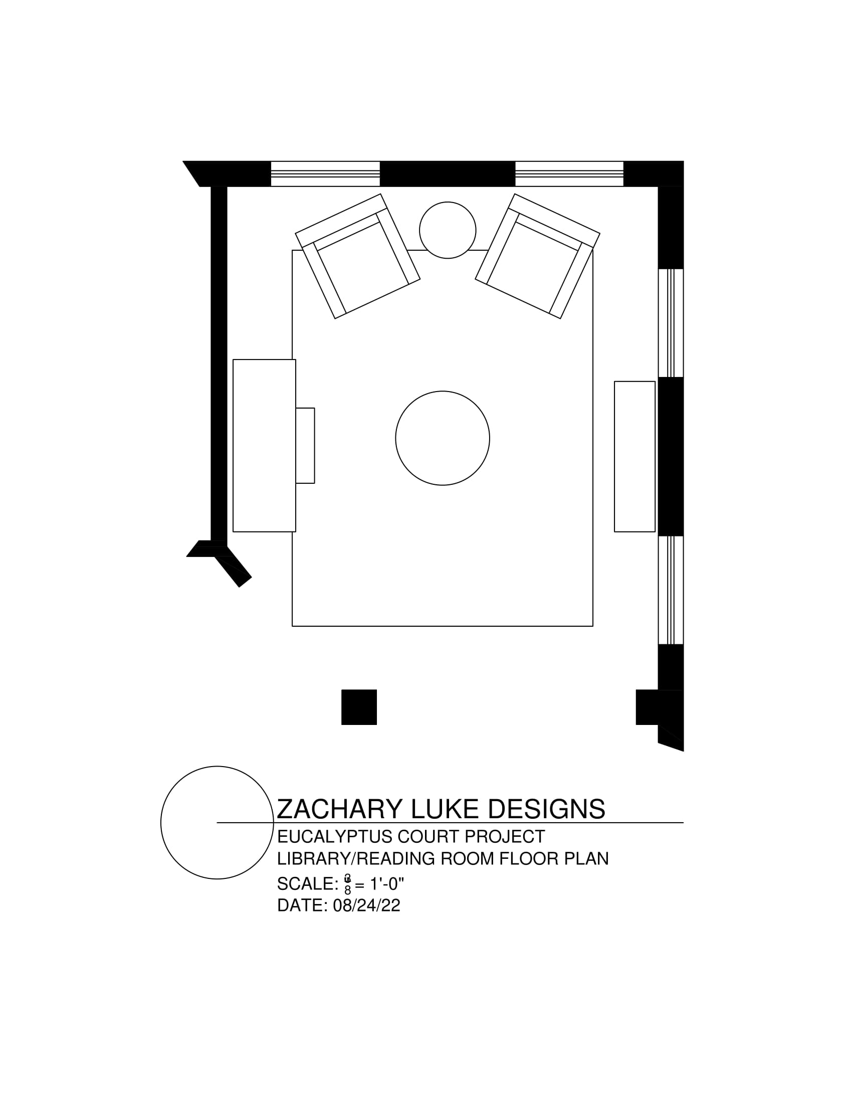 AutoCAD Drawings Gallery | Zachary Luke Designs in Charlotte, NC