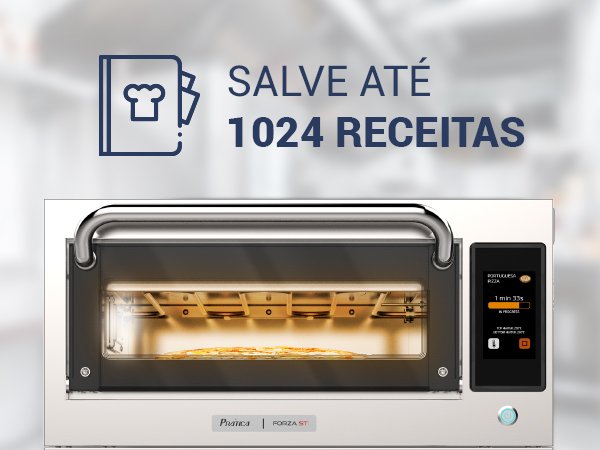 Forno ultrarrápido para pizzas Forza STi