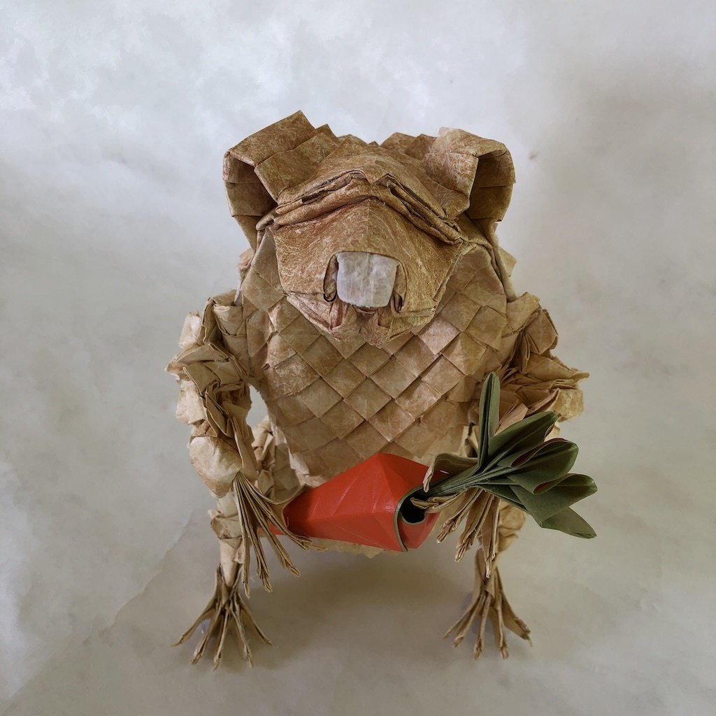 Origami Dog Hawaii | Groundhog Sculpture | Shannon Nakaya