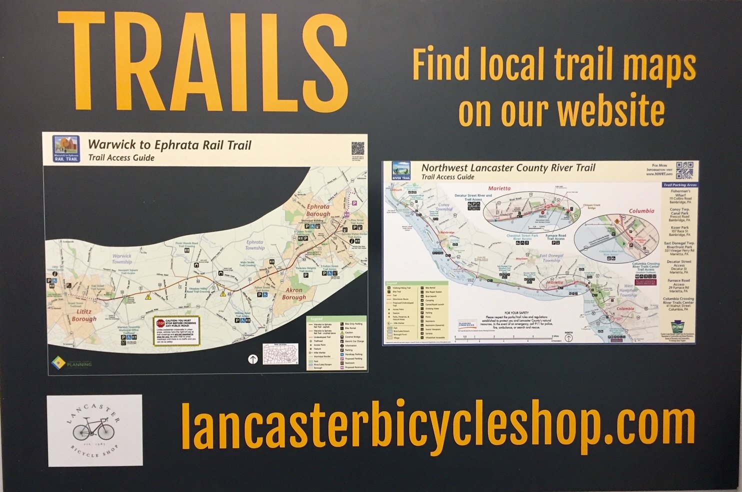 Local Trails Lancaster Bicycle Shop in Lancaster Pa