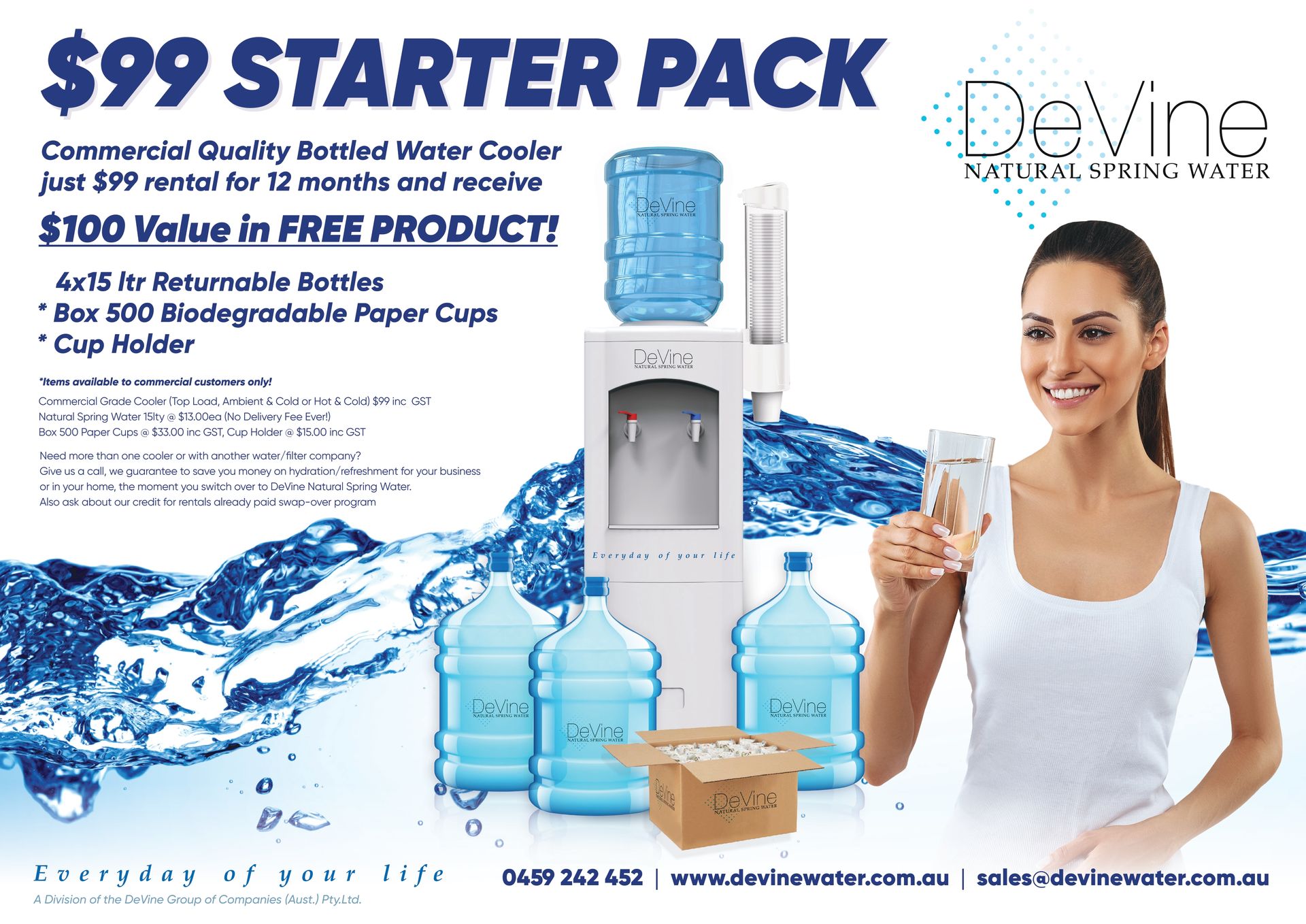 Finest Spring Water | VIC | Devine Natural Spring Water