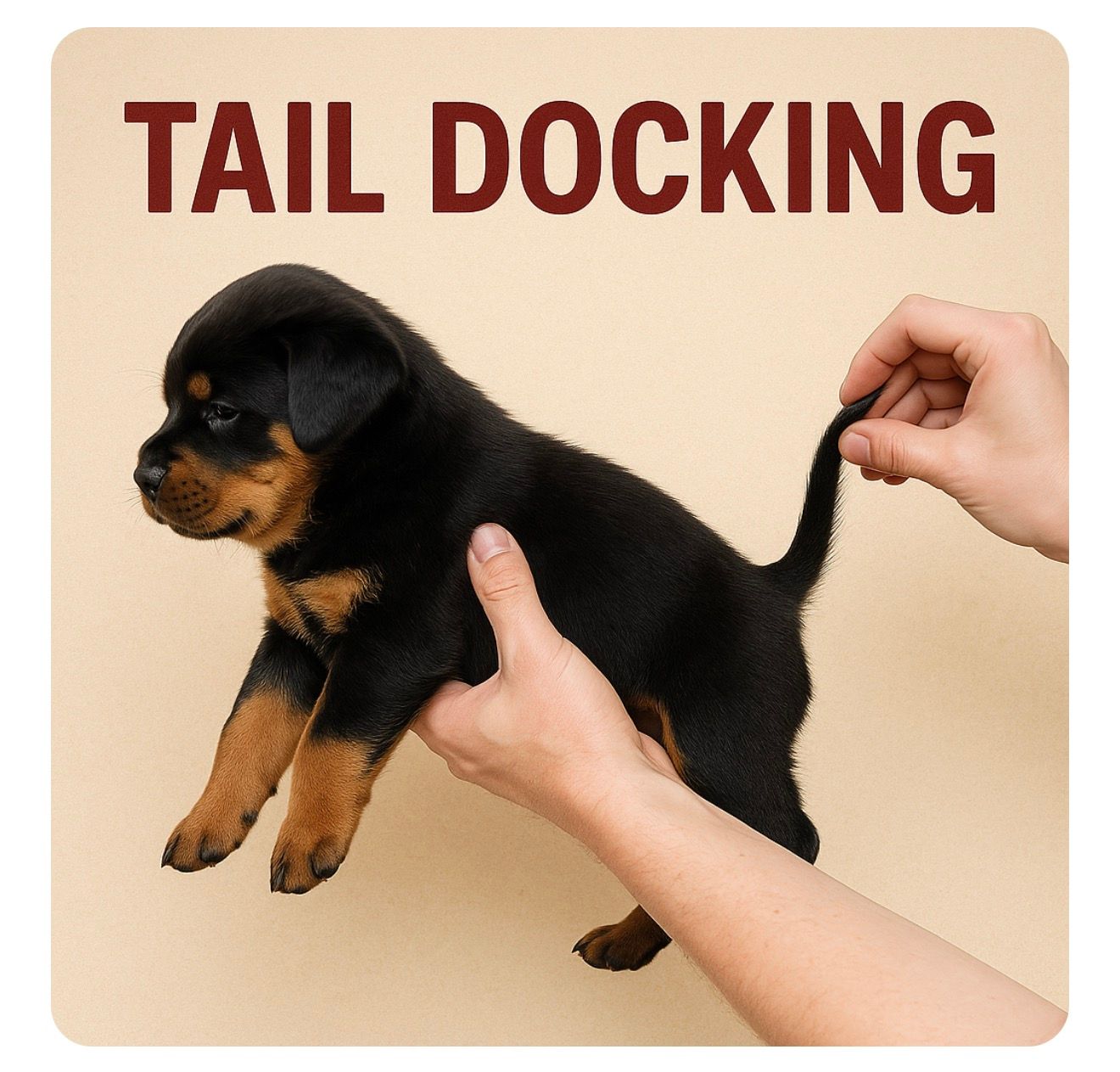 Rottweiler Tails: Docked or Natural