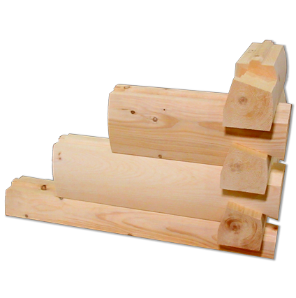 Log Profiles Components Roof Rafters Floor Joists Log Homes