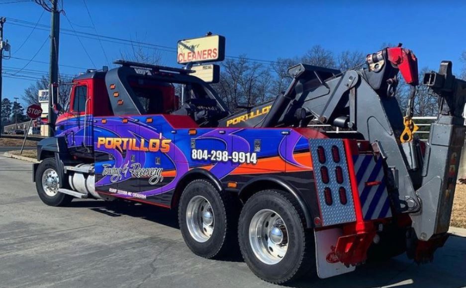 Portillos Towing: 24-Hour Towing Service In Richmond VA