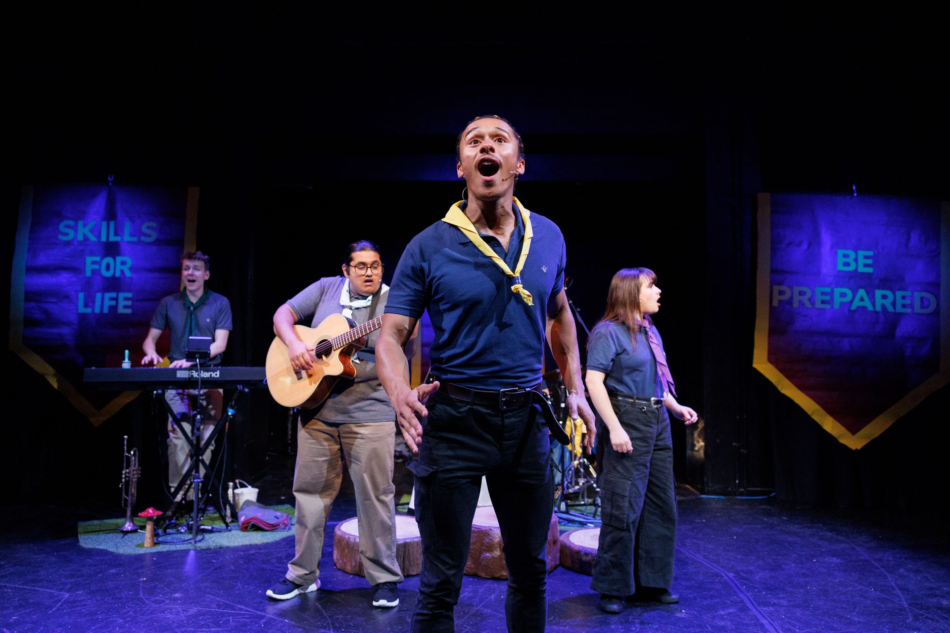 REVIEW: SCOUTS! The Musical at Upstairs at the Gatehouse 21-22 June 2025