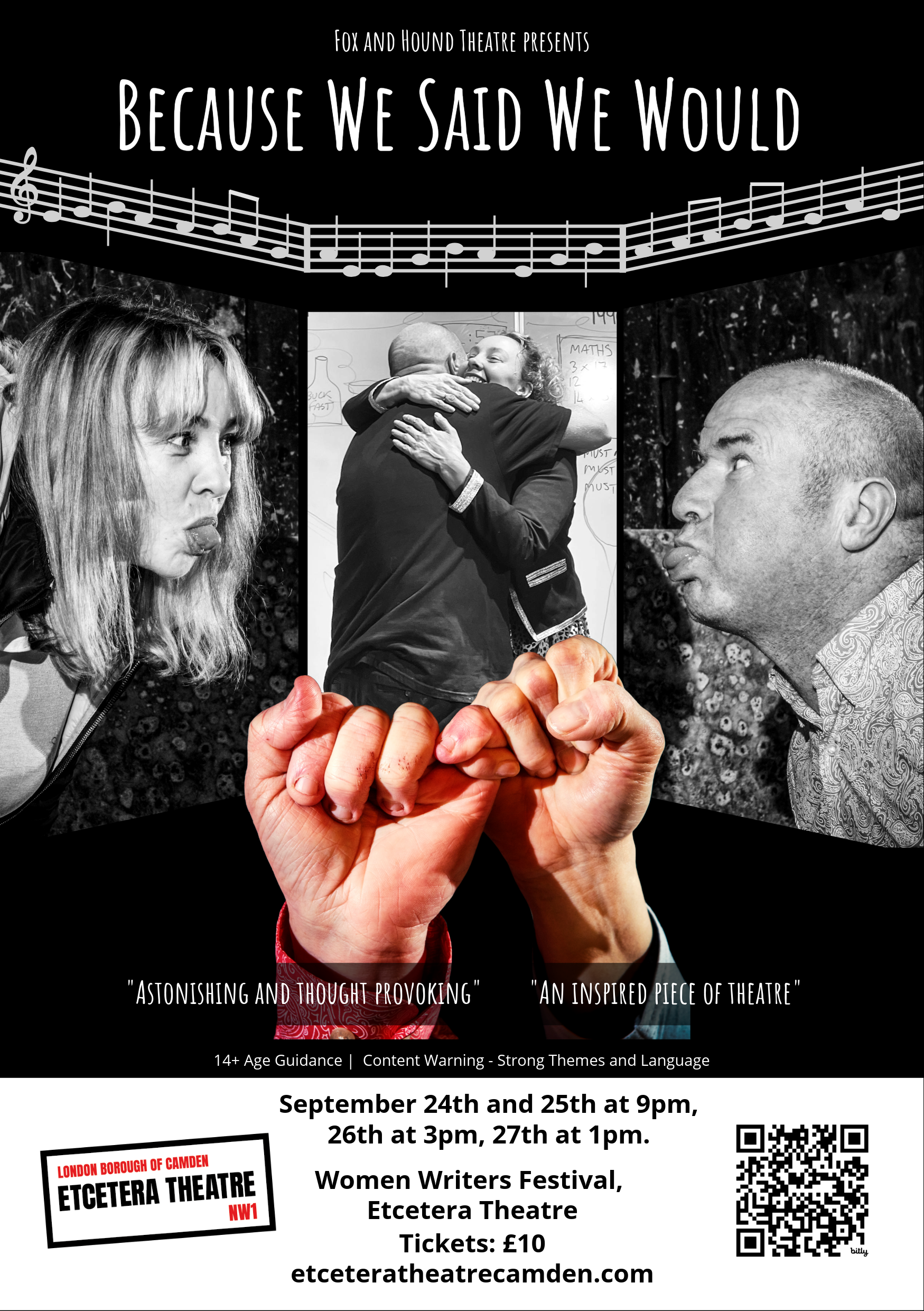 TWO by Jim Cartwright at Greenwich Theatre until 21 Sept 2025