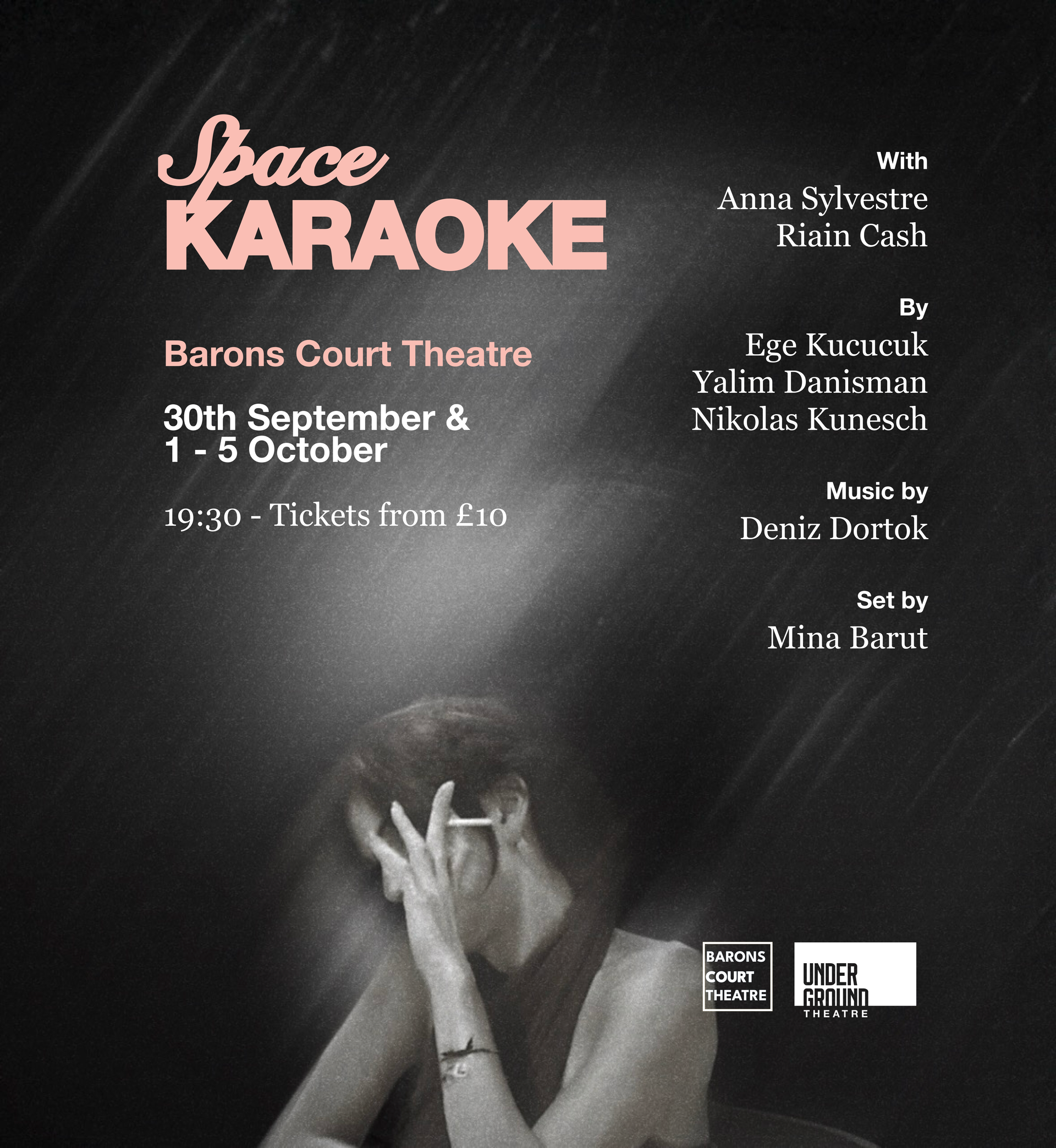 TWO by Jim Cartwright at Greenwich Theatre until 21 Sept 2025