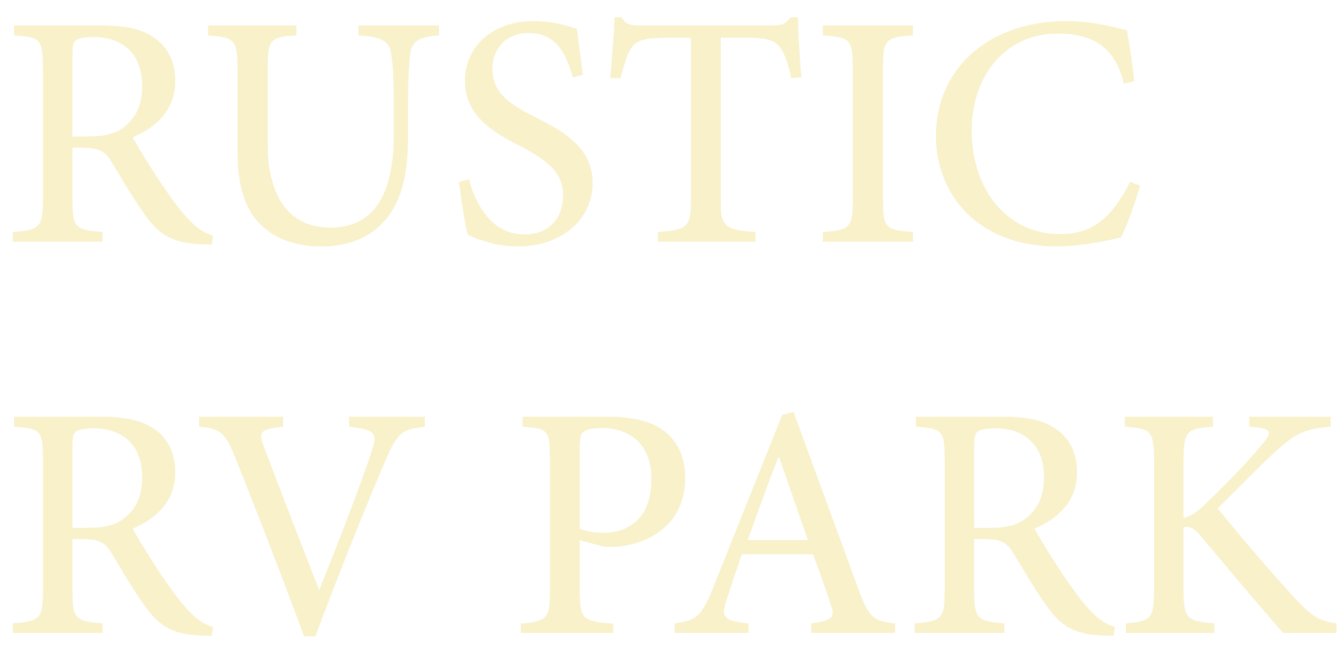 Coleman Texas RV Park | Rustic RV Park