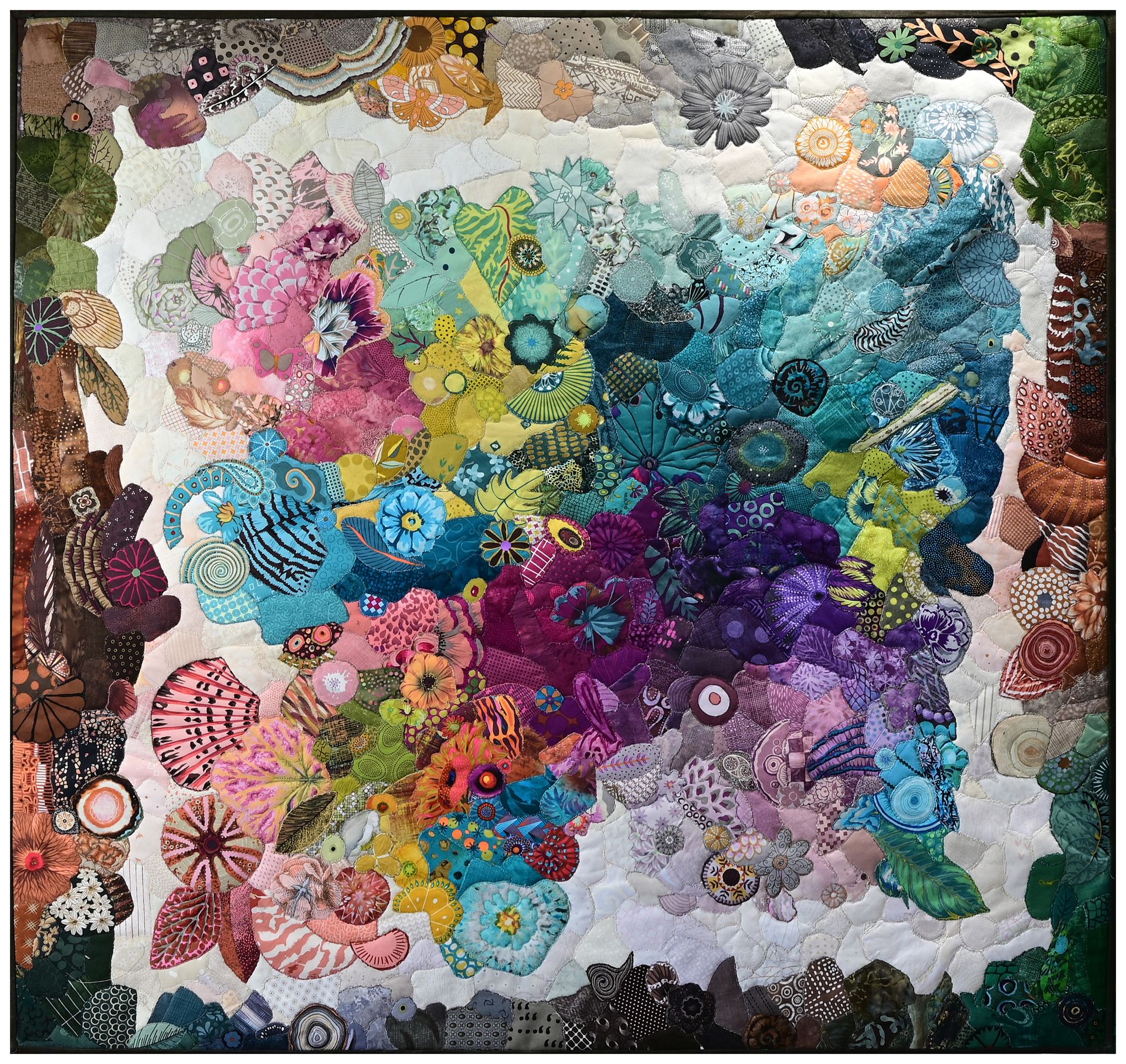 Collage Quilt Gallery Studio Carly Mul Quilt Making