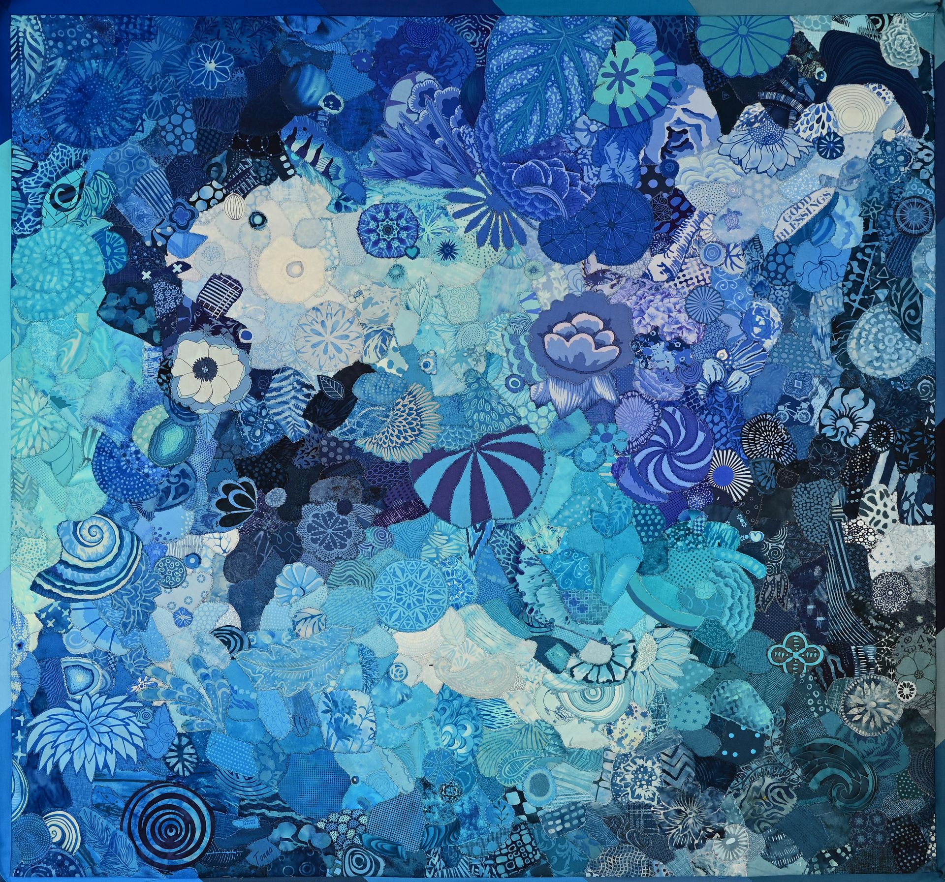 Collage Quilt Gallery Studio Carly Mul Quilt Making