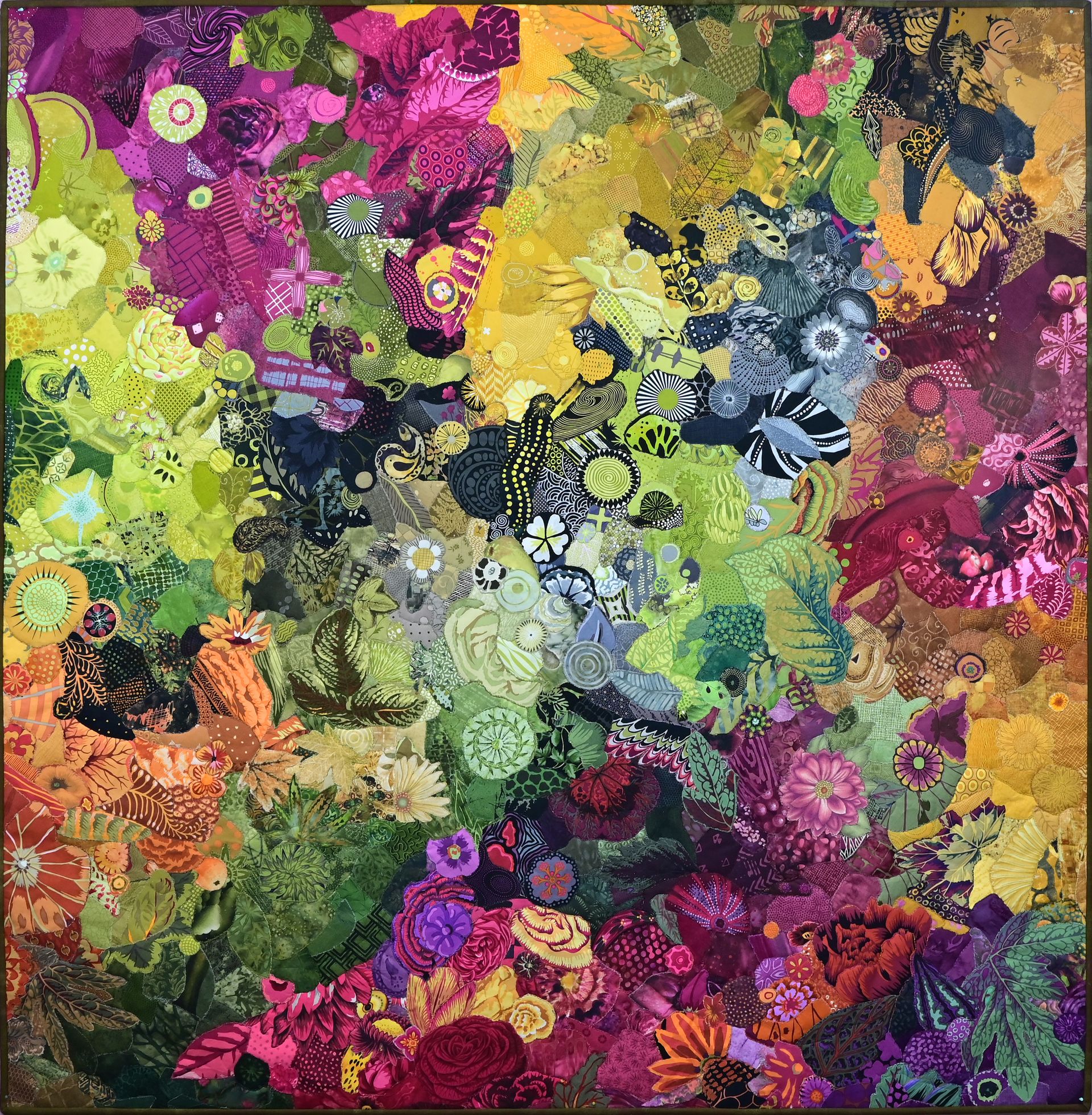 Collage Quilt Gallery Studio Carly Mul Quilt Making