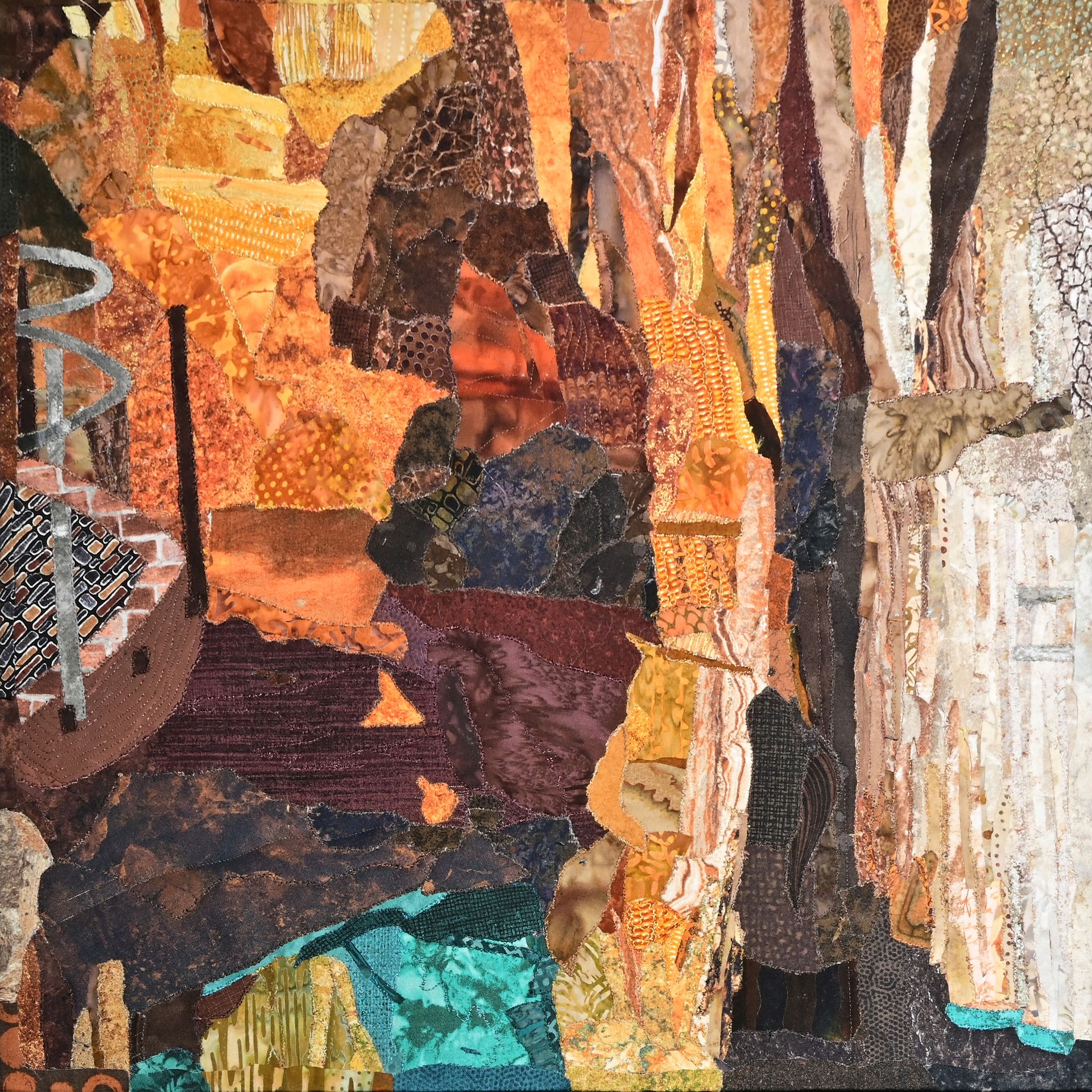 Collage Quilt Gallery Studio Carly Mul Quilt Making