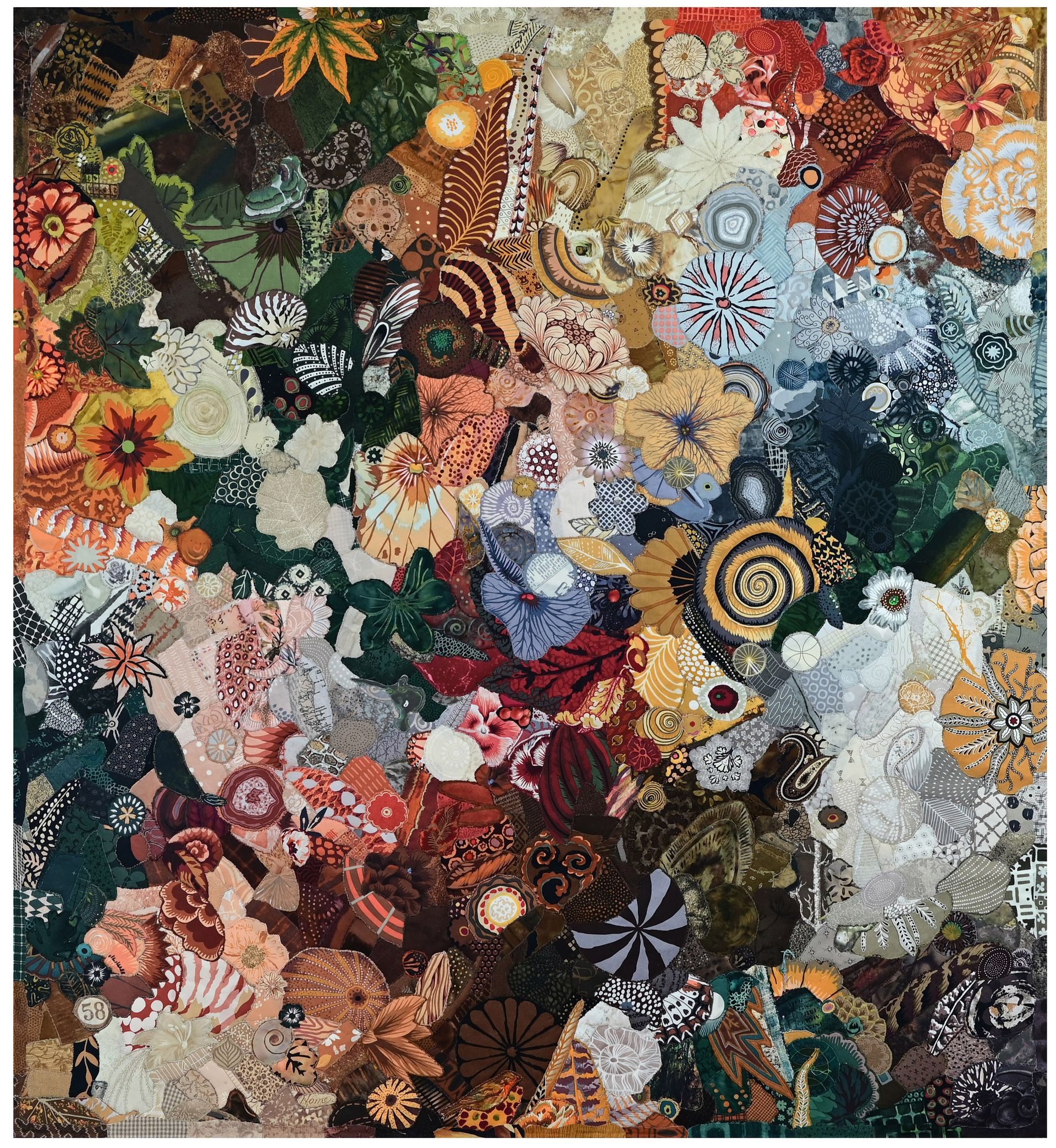 Collage Quilt Gallery Studio Carly Mul Quilt Making