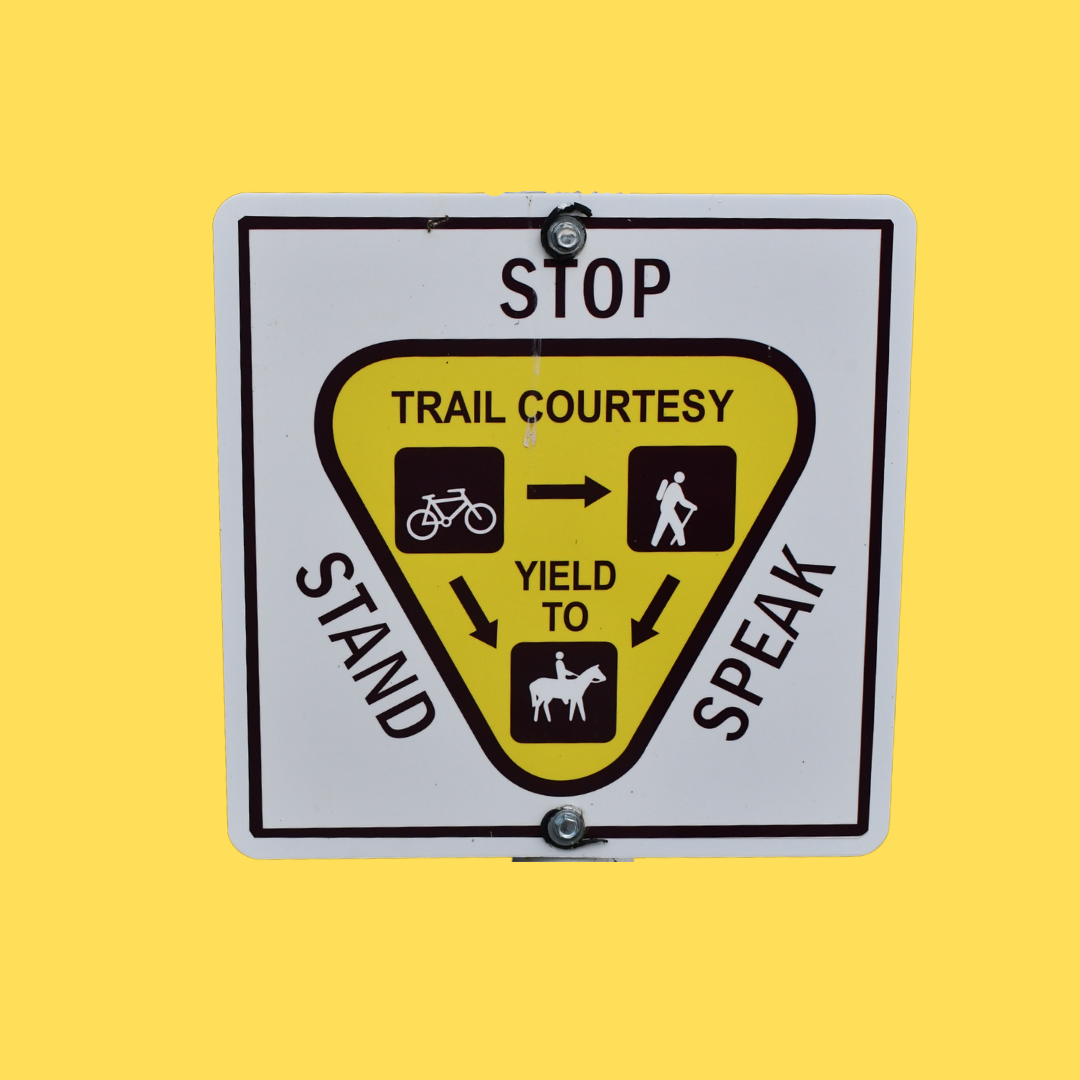 Horse Trails and Easements: Trail Courtesy/No Motorized Vehicles