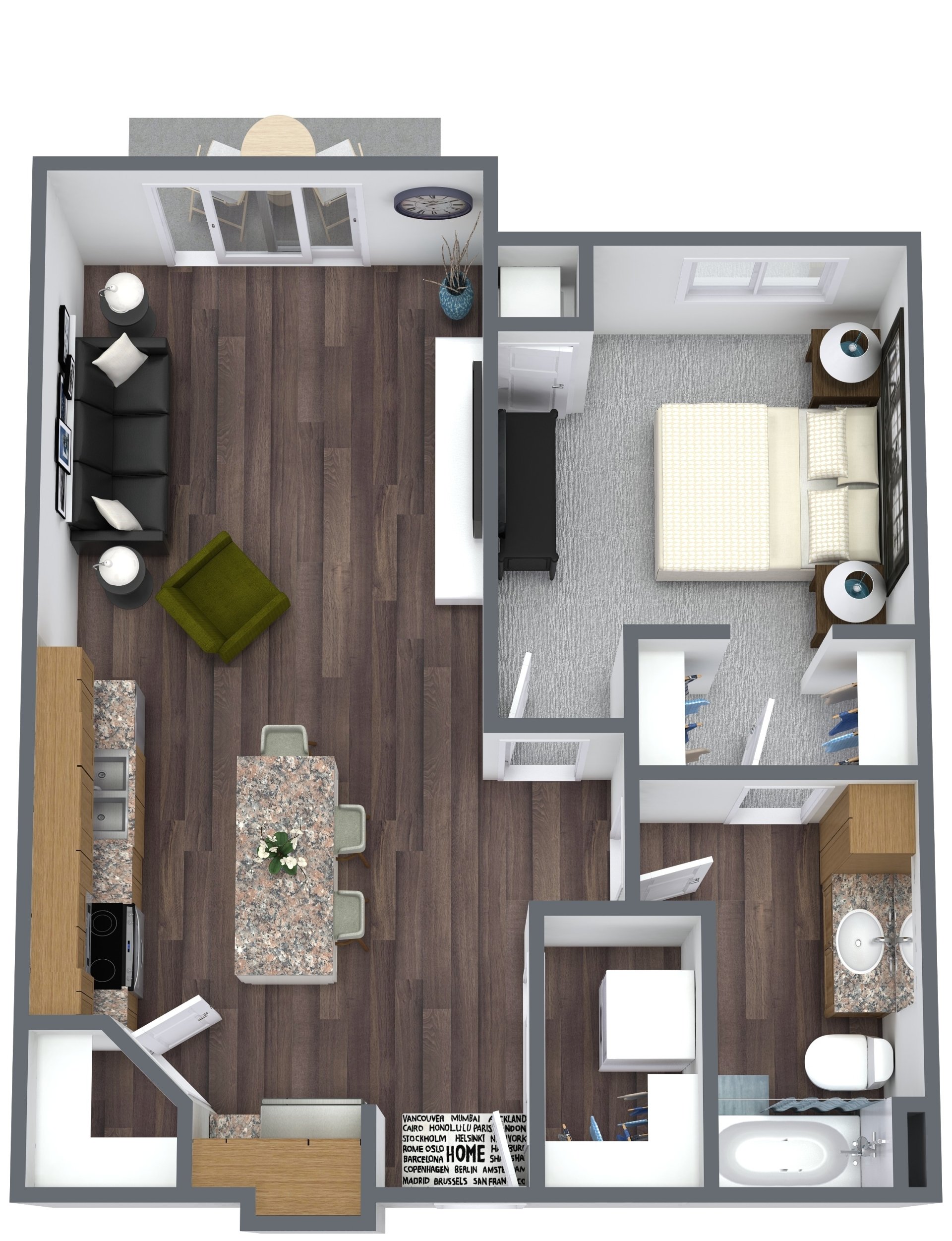 Apartment Floor Plans | Quest Apartments, Rogers, MN