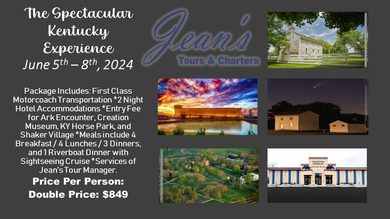 Our Tours | Jean’s Bus Service Inc.