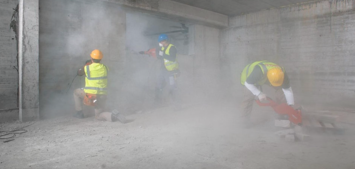 Air Quality & Dust Management on Construction Sites | Ultra