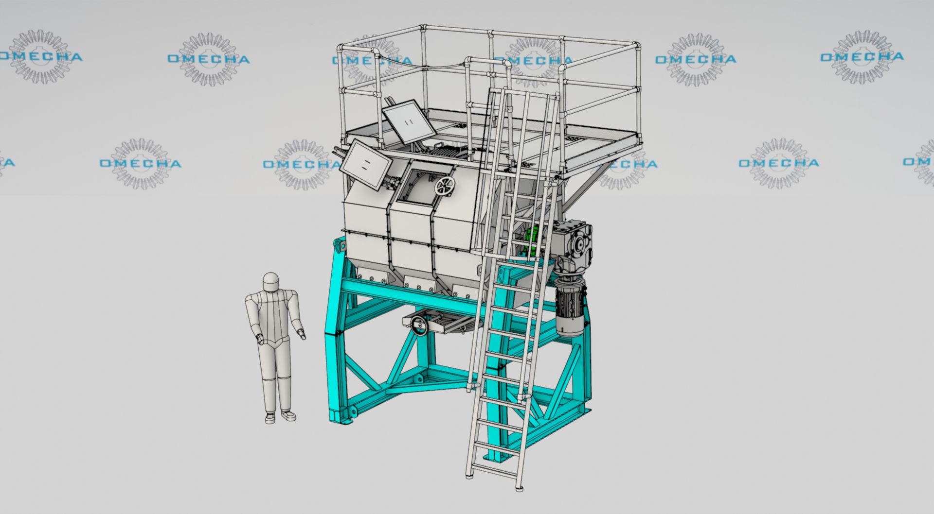 Omecha recycling industry machinery manufacturer