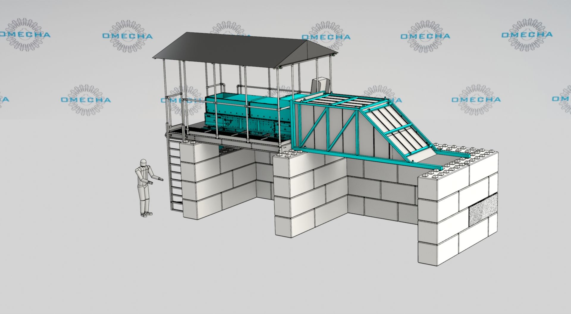 Omecha recycling industry machinery manufacturer