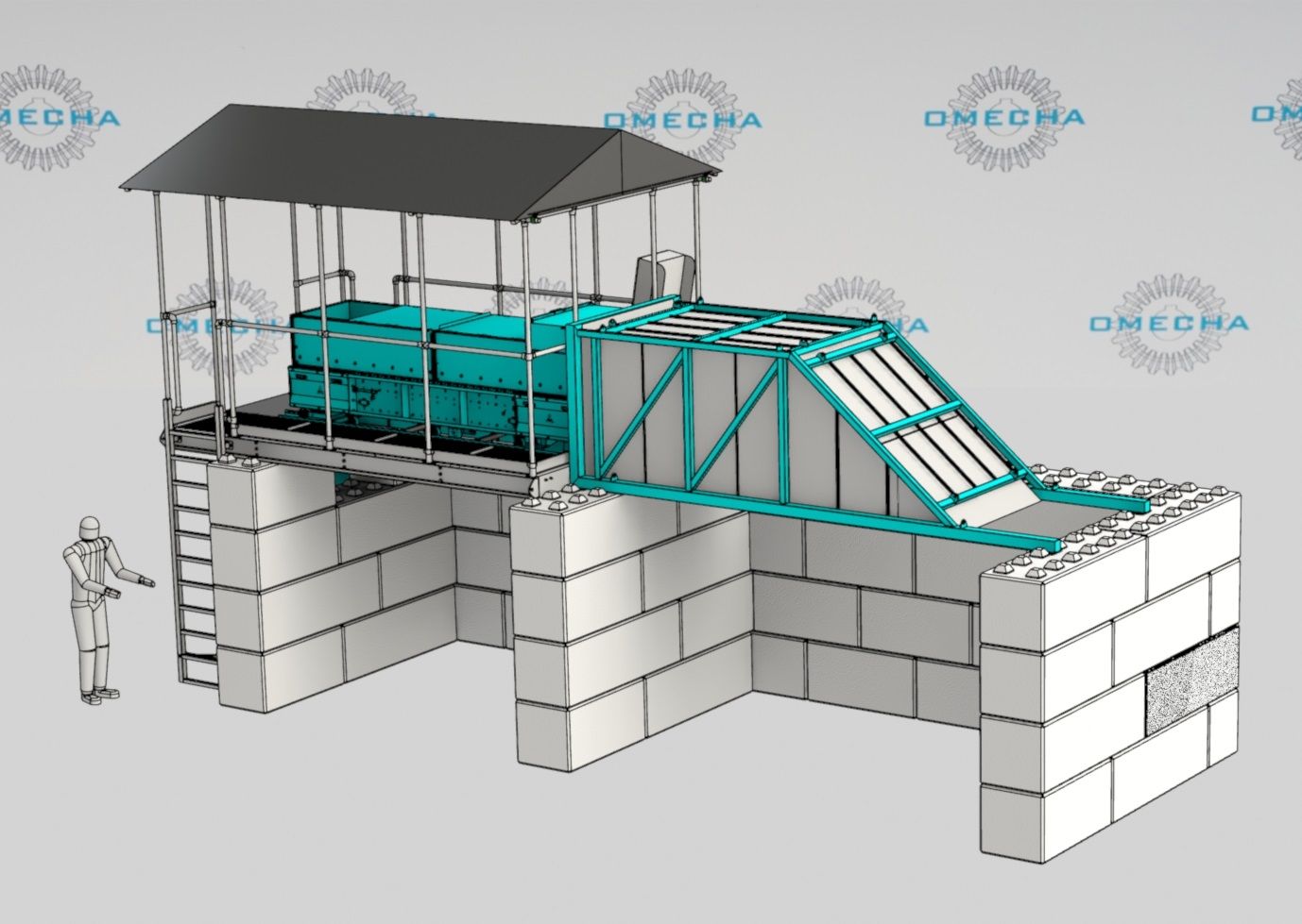 omecha atlieku perdirbimo irengimu gamintoja