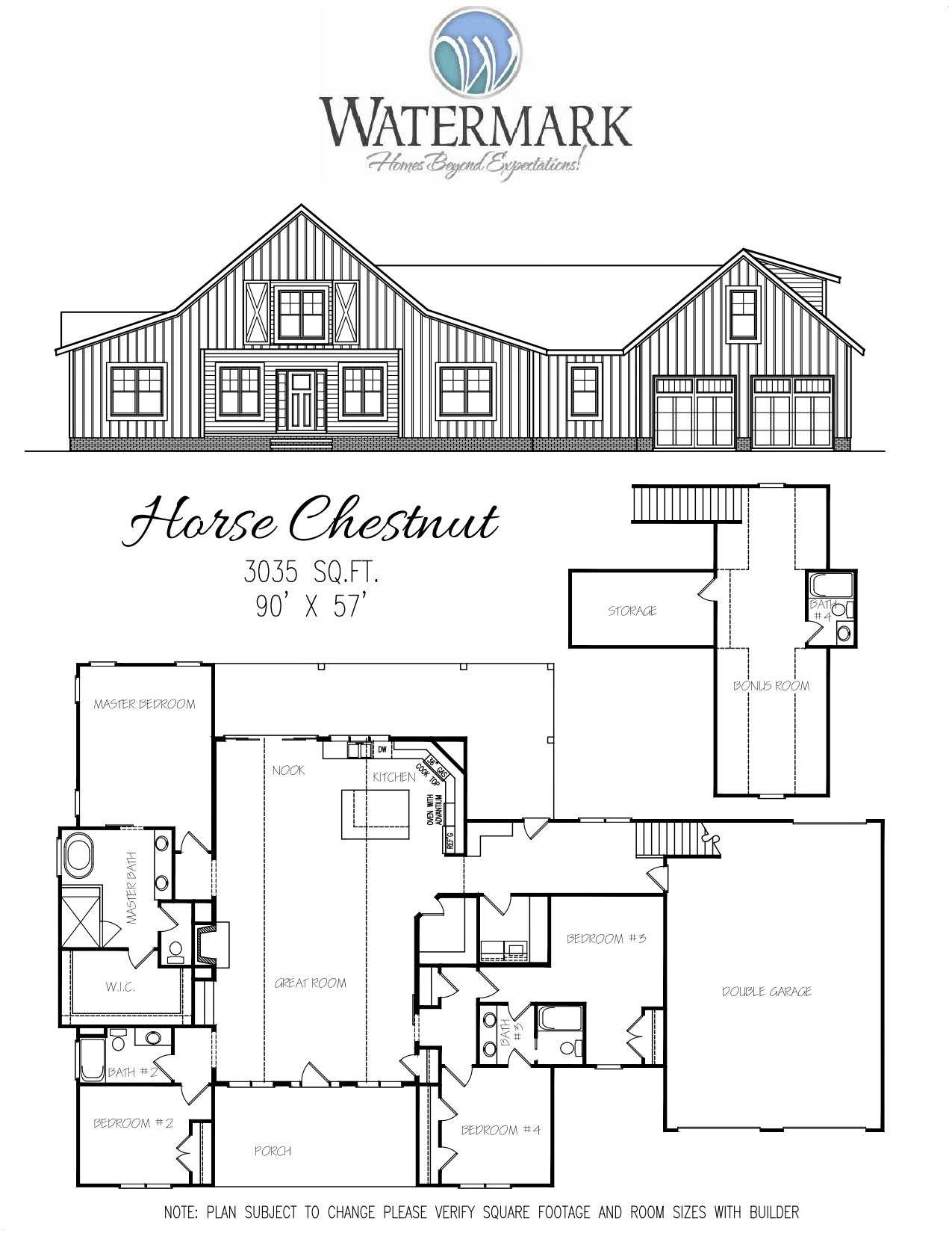 Floor Plans | Watermark Homes | Benson, NC