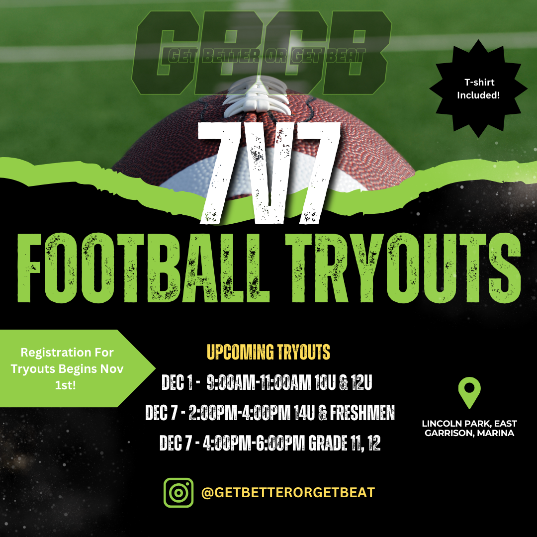 7v7 Football Camps | Get Better or Get Beat
