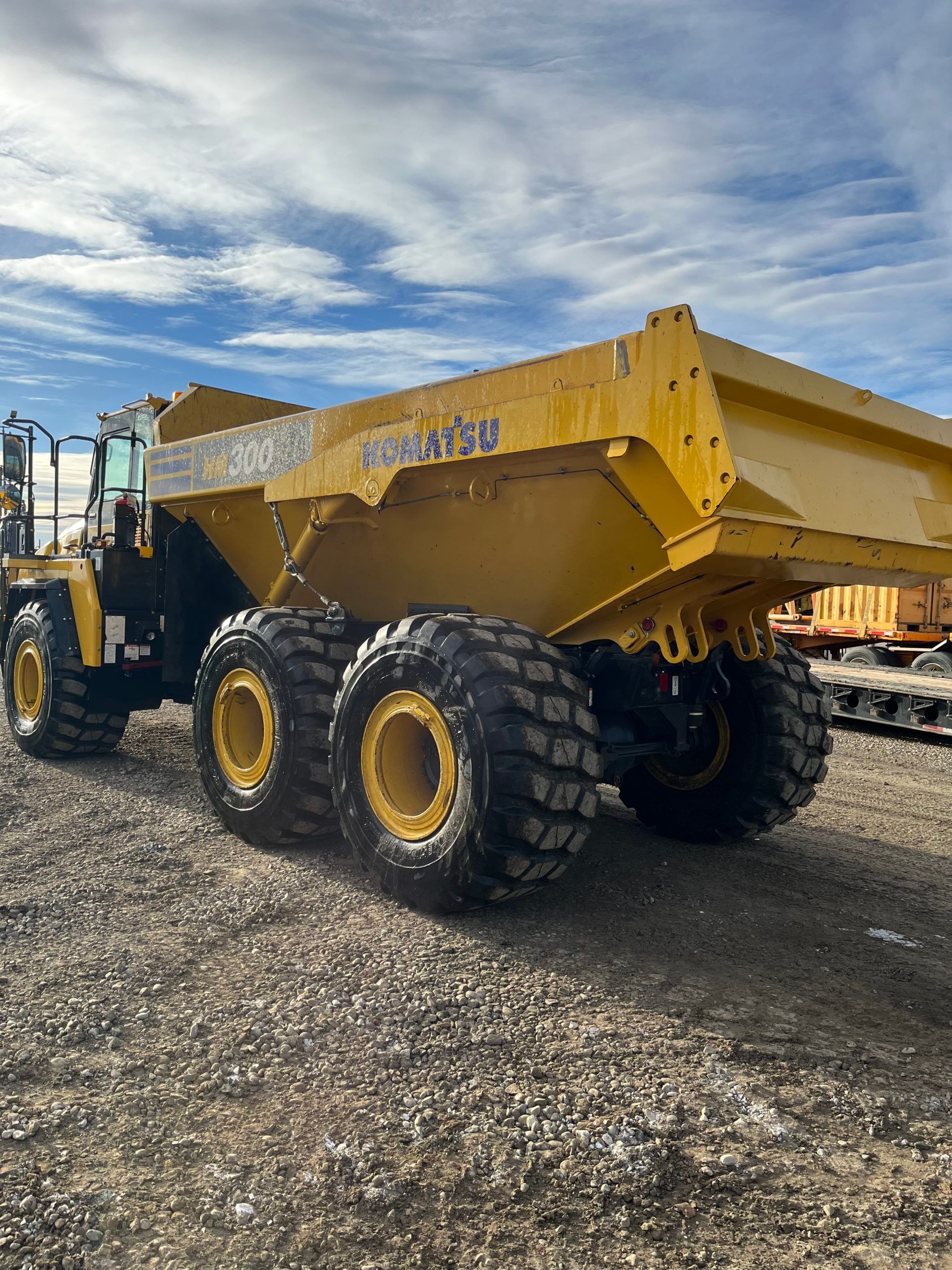 Used 2023 Komatsu HM300-5 6x6 Articulated Dump Truck For Rent