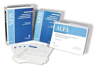 ALFA Assessment of Language Related Functional Activities