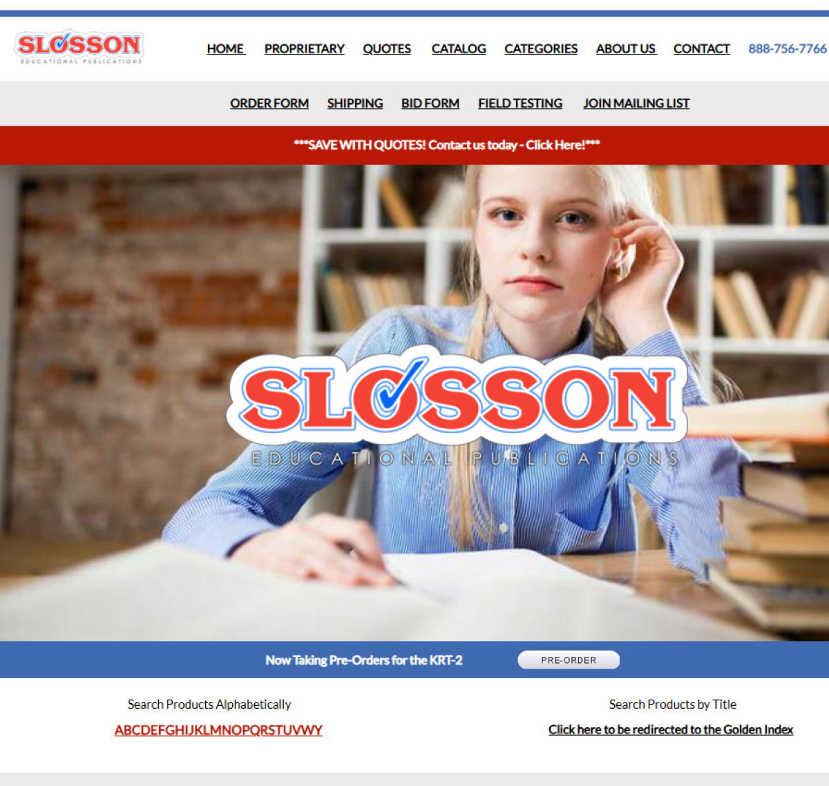 Slosson Educational Publications - Home Page