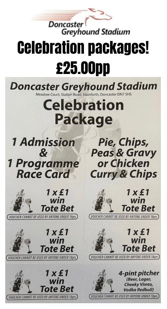 Stag Parties | Doncaster | Doncaster Greyhound Stadium