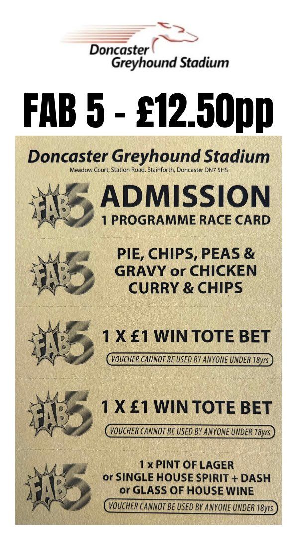 Stag Parties | Doncaster | Doncaster Greyhound Stadium