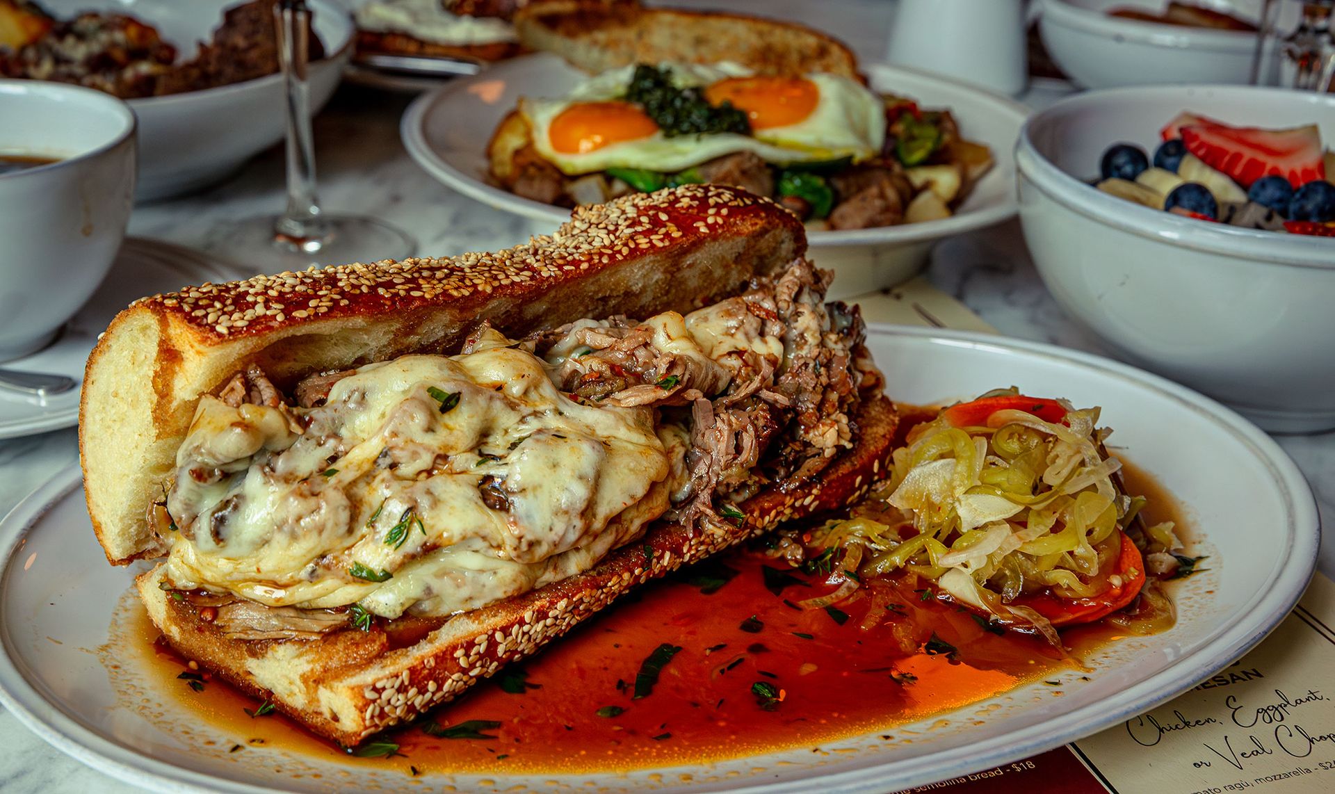 Our Brunch Menu - Prima Boston Italian Steakhouse