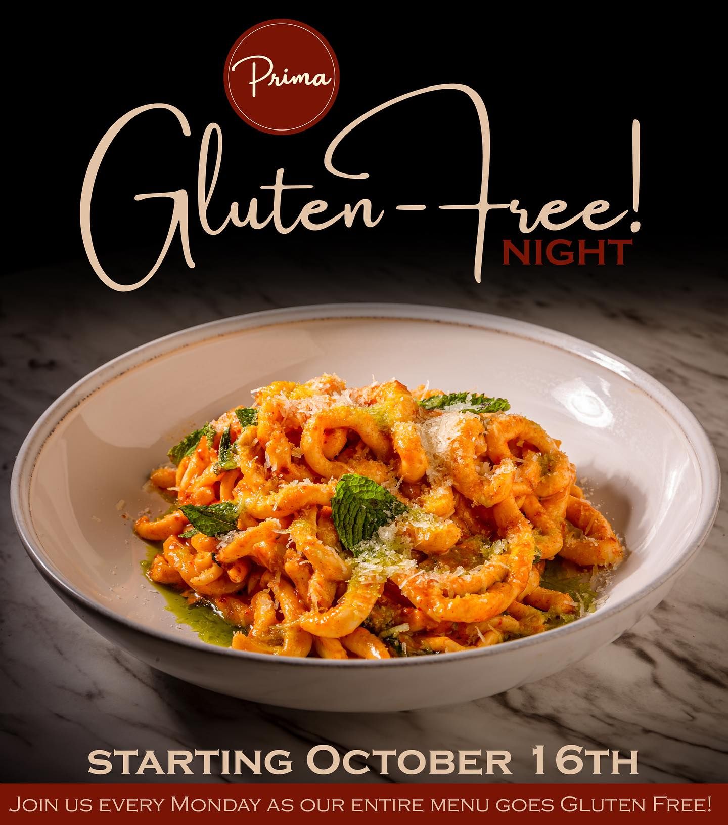 Our Menus - Prima Boston Italian Steakhouse