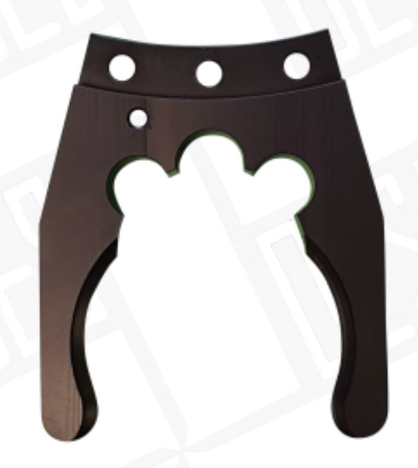 Komo Black Plastic CNC Tool Gripper HSK63