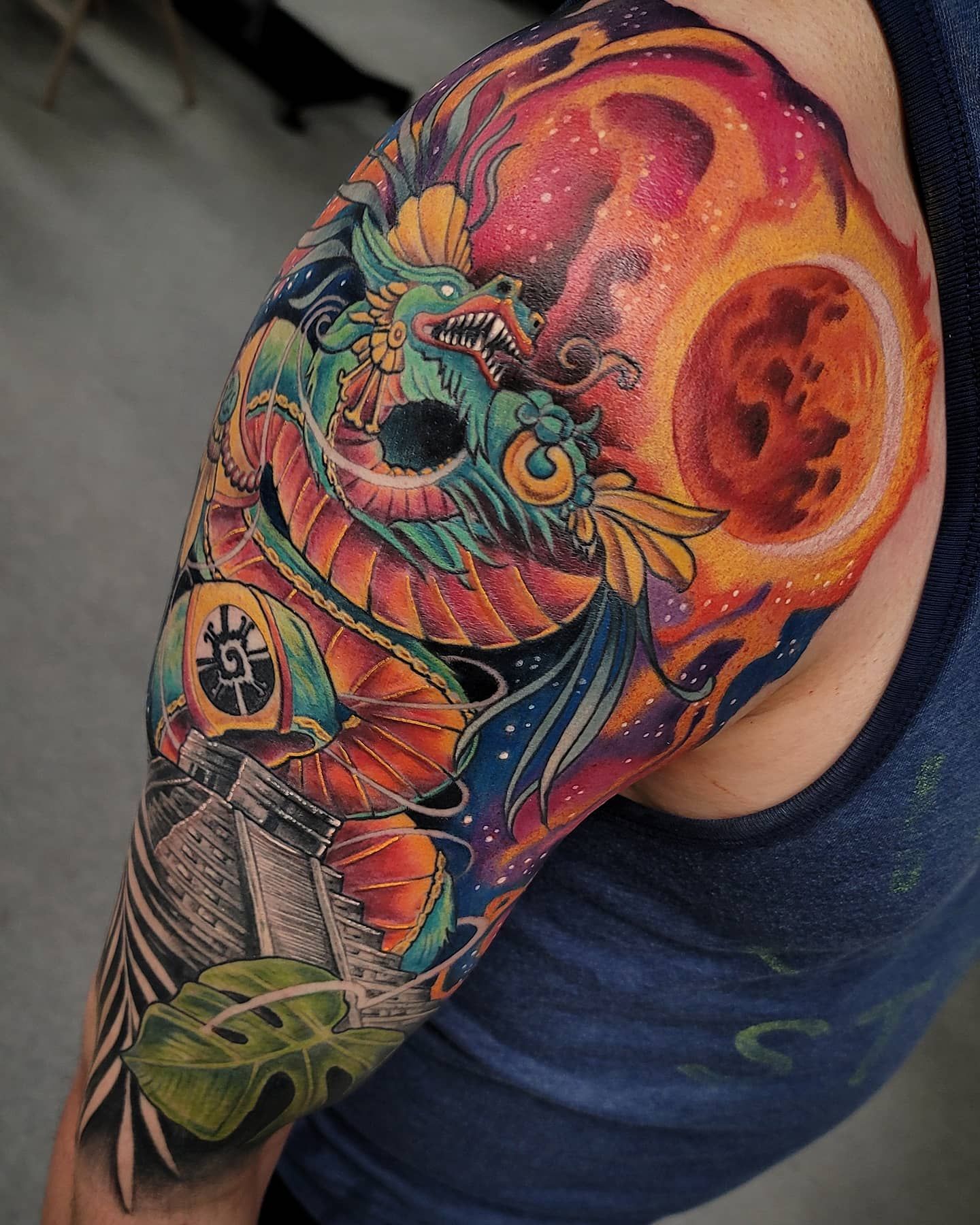 Carlos Figueroa Tattoos in Anchorage | Primal Instinct Tattoo
