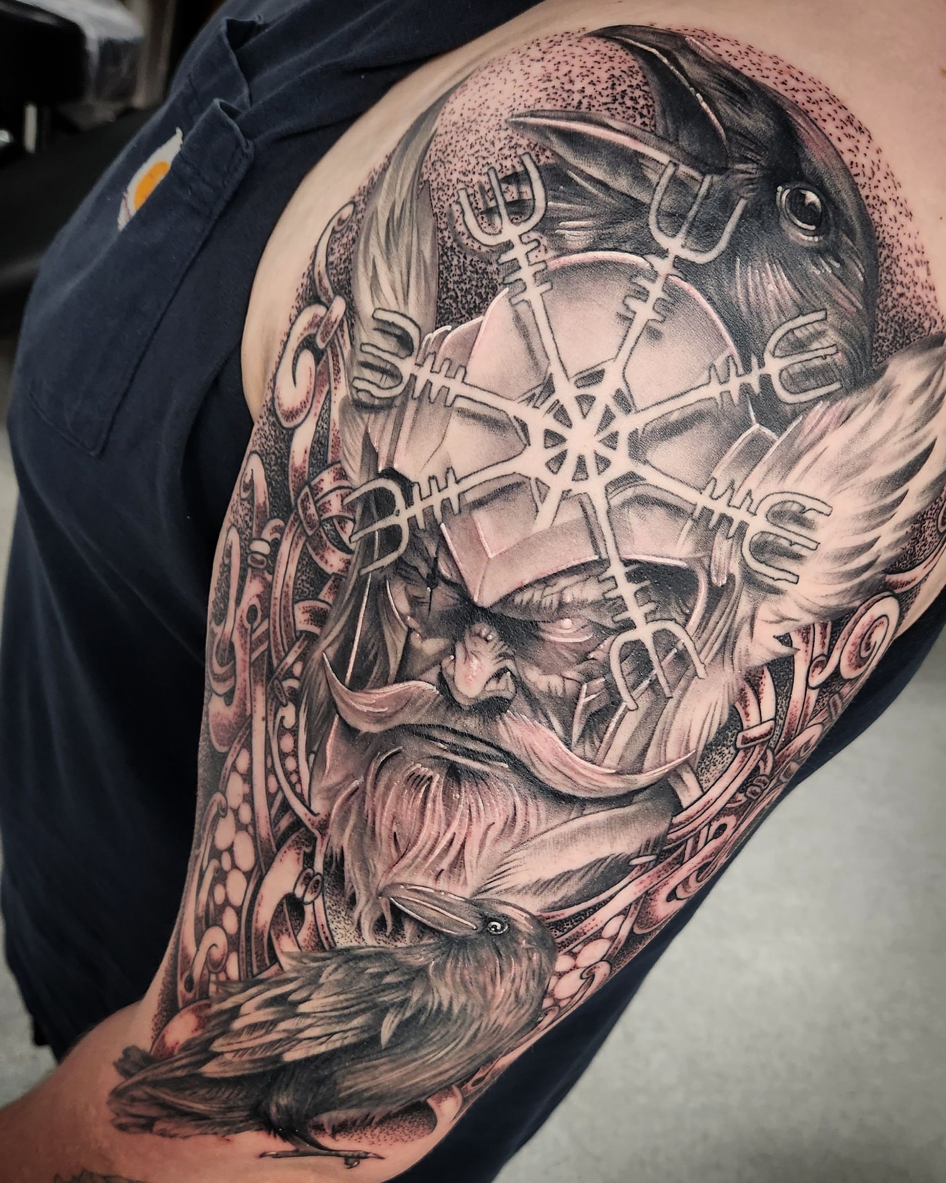 Carlos Figueroa Tattoos in Anchorage | Primal Instinct Tattoo