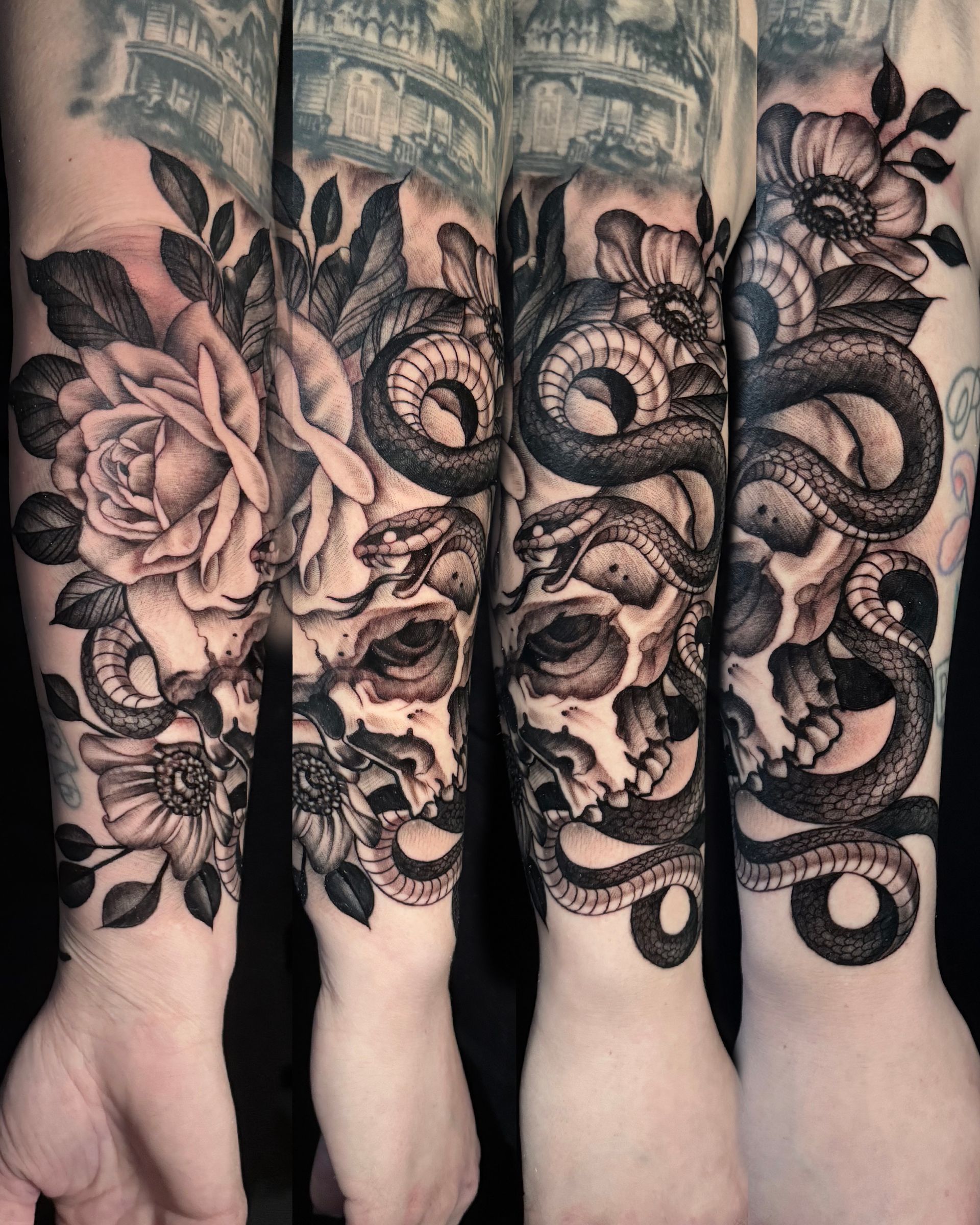 Danielle Figueroa Tattoos Anchorage | Primal Instinct Tattoo